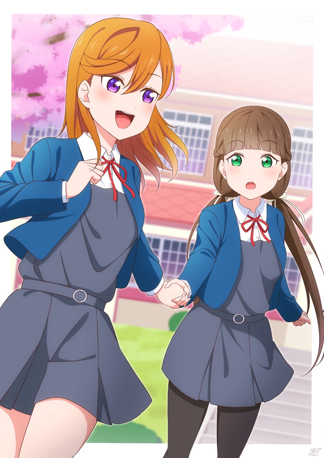 haruharo (haruharo 7315) love live! superstar!! sakurakouji kinako shibuya kanon pantyhose ...